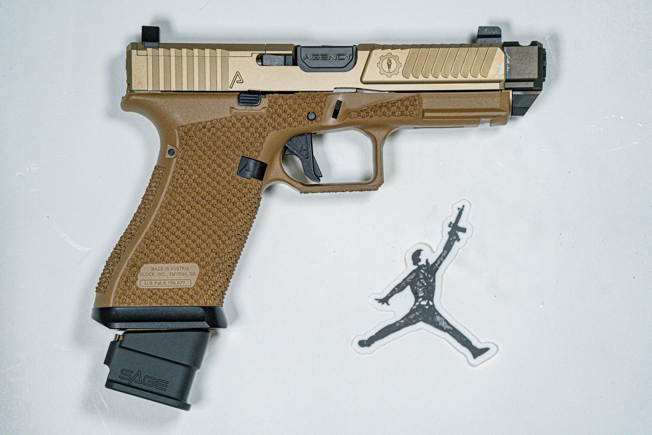Agency G19X 9MM FDE and Black – Gallenson's Gun