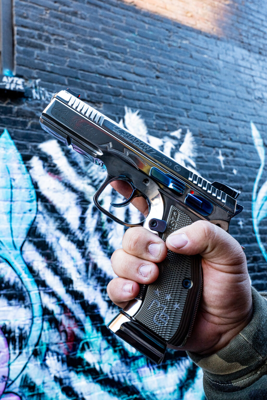 CZ Shadow 2 Maria Gushchina Limited Edition 9mm 4.9″ Polished Steel ...